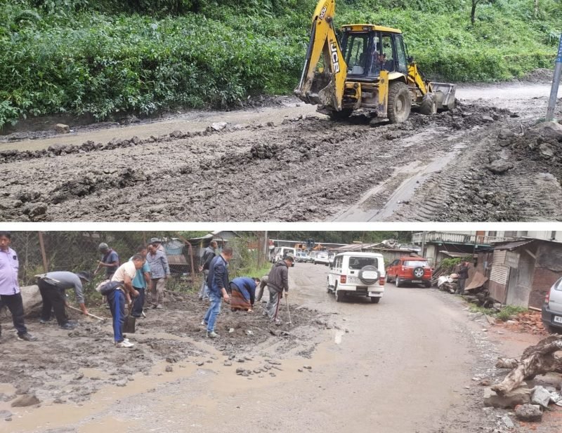 NH-2: Deplorable condition in Phesama-Khuzama Stretch forces Southern ...