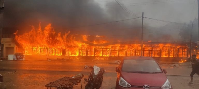 Fire ravages Arunachal’s oldest market, at least 700 shops gutted ...