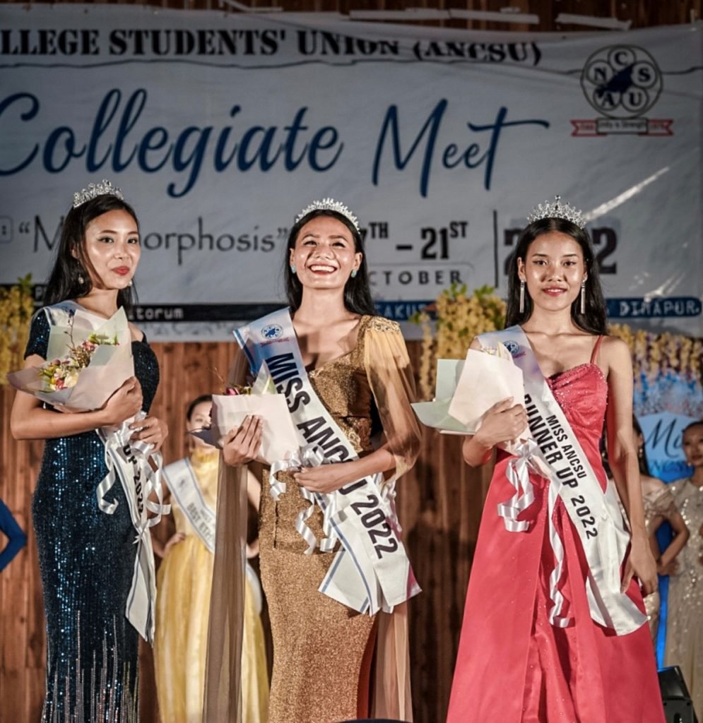 Lihyeih T Konyak Crowned Miss ANCSU 2022; Dimapur Govt College overall ...