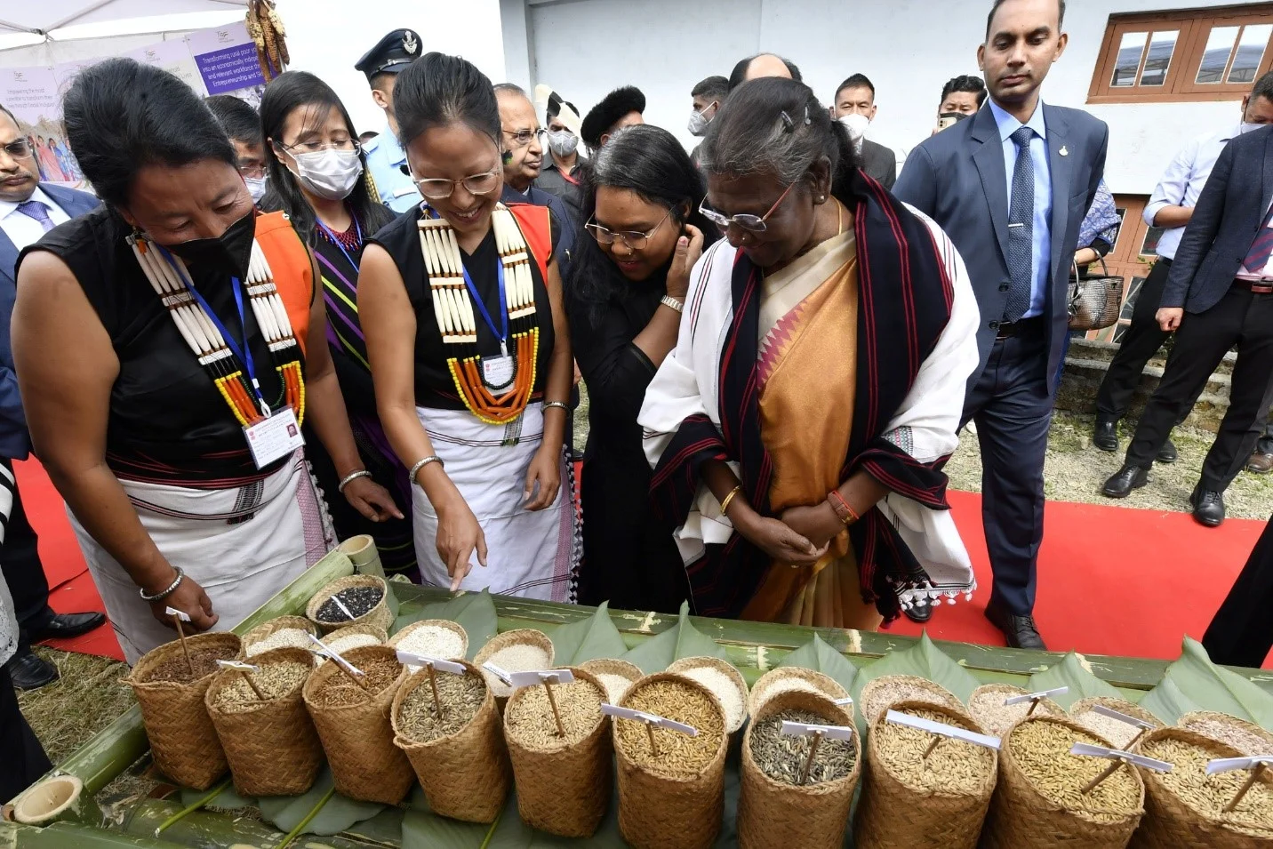 President visits Kigwema, one of the oldest Angami village and home to ...