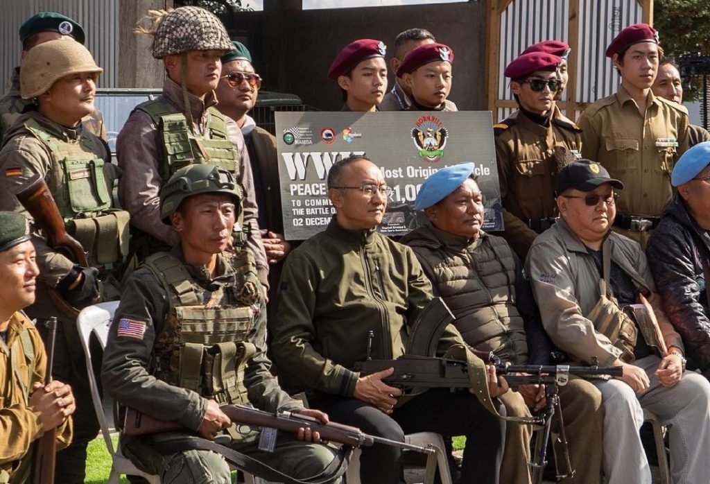 11 squads participate at WWII Peace Rally 2022 - Nagaland ...