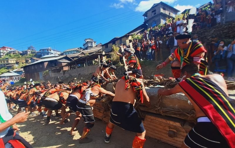 Stone pulling ceremony commemorates 142 years of Anglo-Naga peace ...