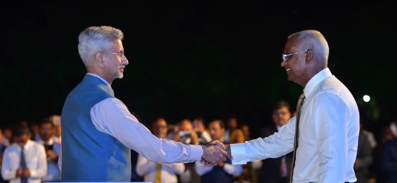 EAM Jaishankar, Maldives Prez Solih take part in groundbreaking ...