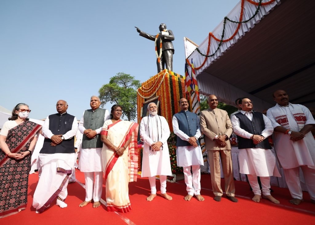 Leaders stress on building strong institutions on Ambedkar birth ...