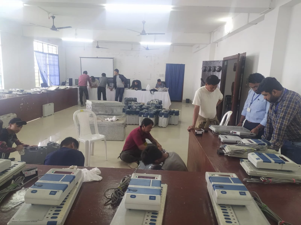 Lok Sabha polls preparations: EC begins 'first level check' of EVMs ...