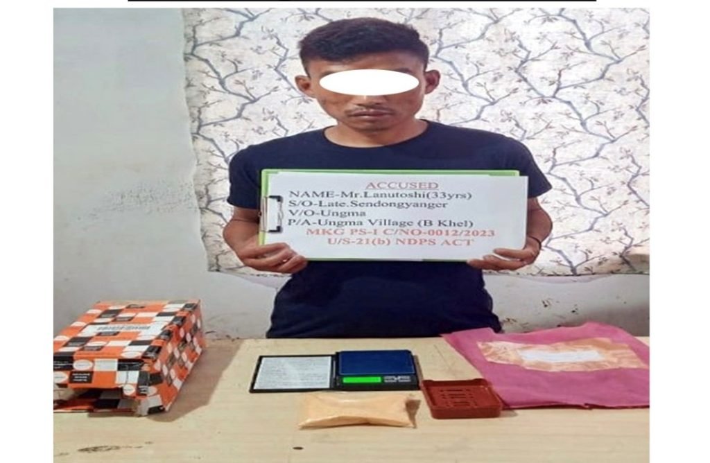 3 including constable arrested in drug case by Mokokchung Police ...