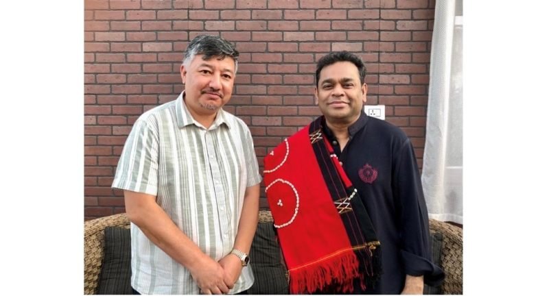 Abu Metha discusses music industry in Nagaland with AR Raman during ...