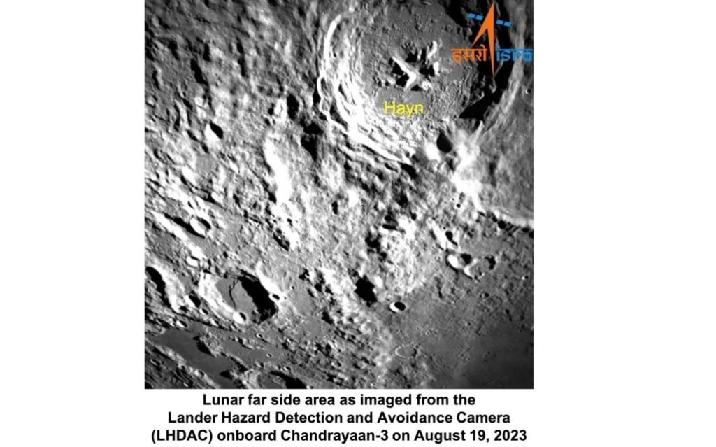 Chandrayaan-3: ISRO releases images of Lunar far side area captured by ...