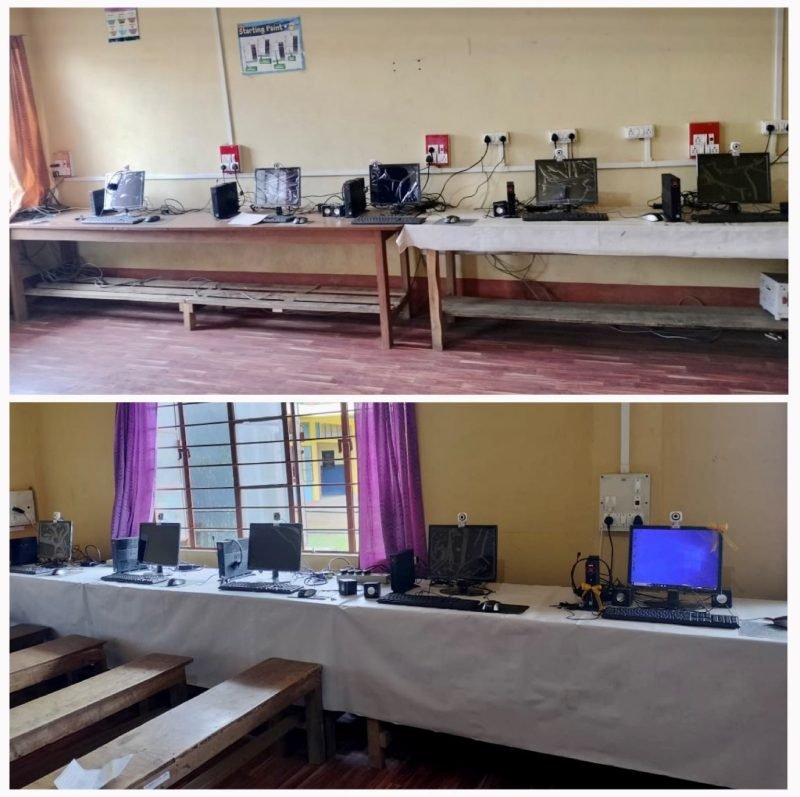 Computer lab, donated by CHRP Mumbai, inaugurated in Longleng ...