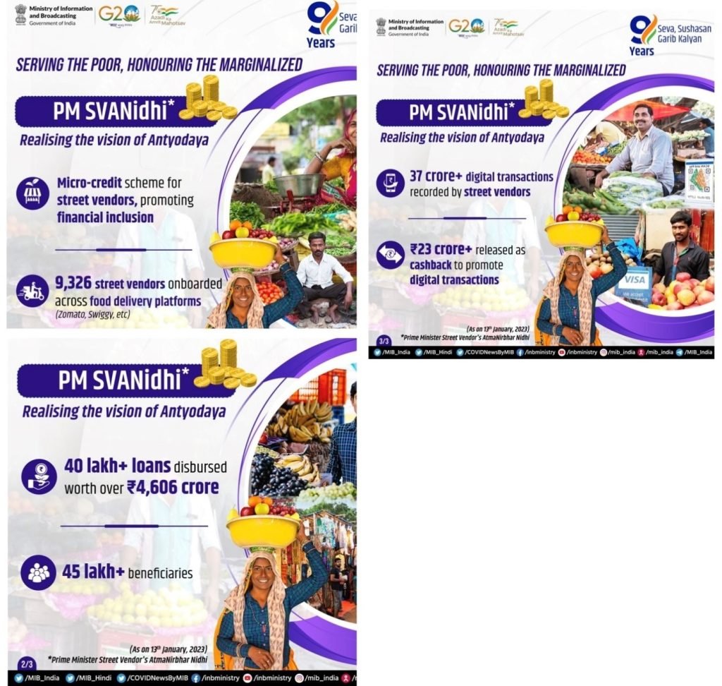 PM SVANidhi scheme awareness campaign for street vendors underway ...