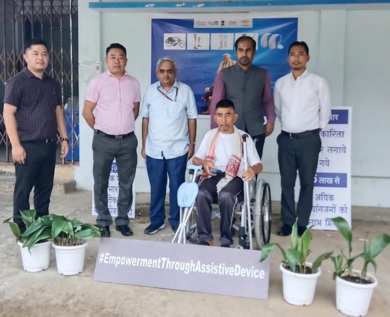 Aids, assistive devices distributed to PwDs, senior citizens in Wokha ...
