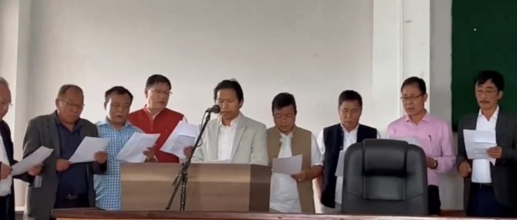 Awangbow Newmai re-elected as Manipur NPF President for third term ...