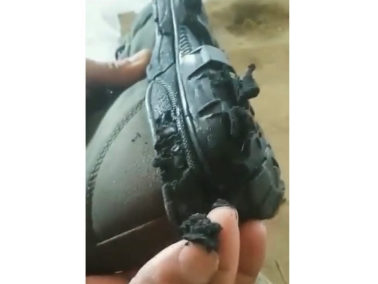Viral video of poor-quality boots allegedly issued to Nagaland Police ...