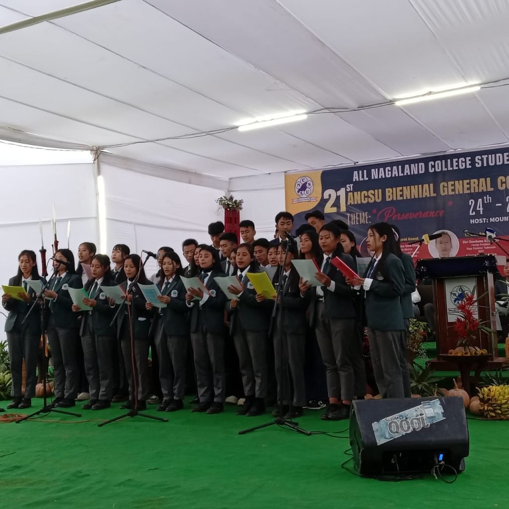 Perseverance: All Nagaland College Students’ Union (ANCSU) 21st ...