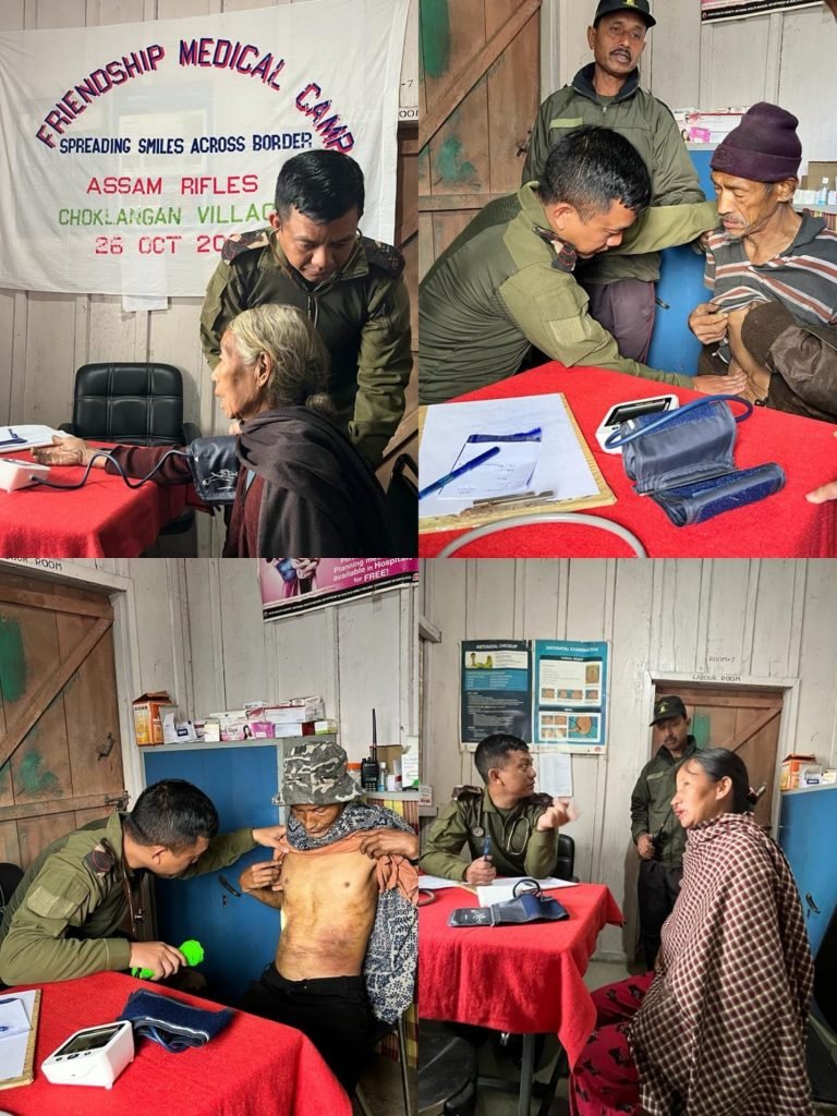 Assam Rifles conducts Medical Camp in Choklangan Village - Nagaland ...