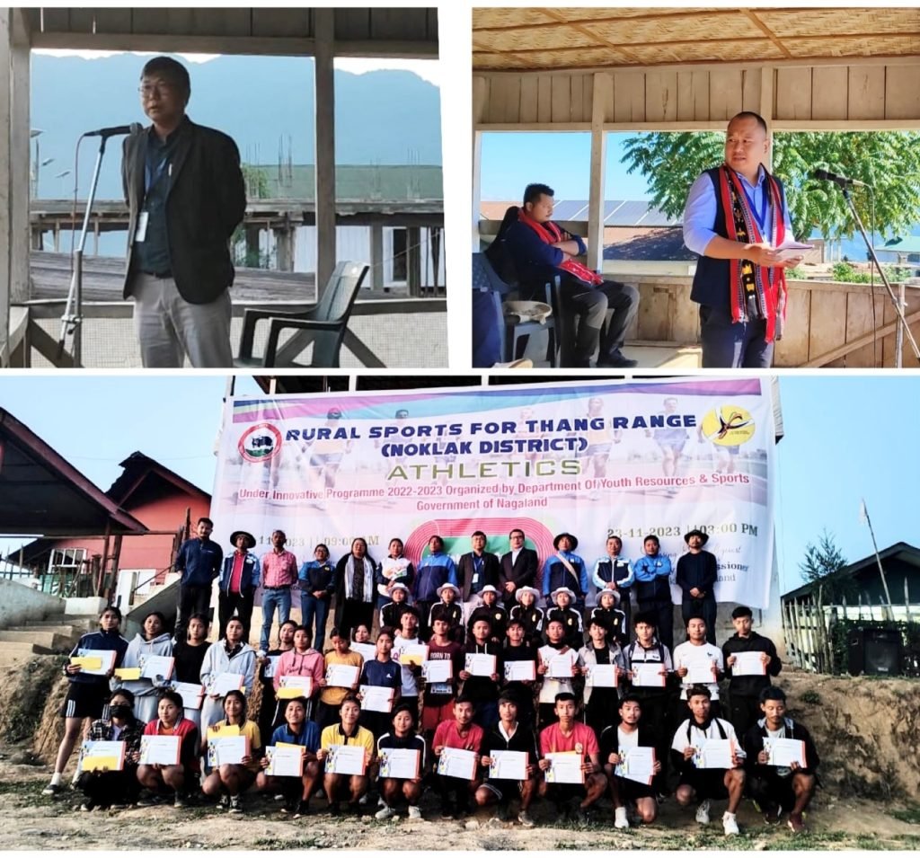 DYRS conducts first Rural Sports Meet for Noklak’s Thang Range ...