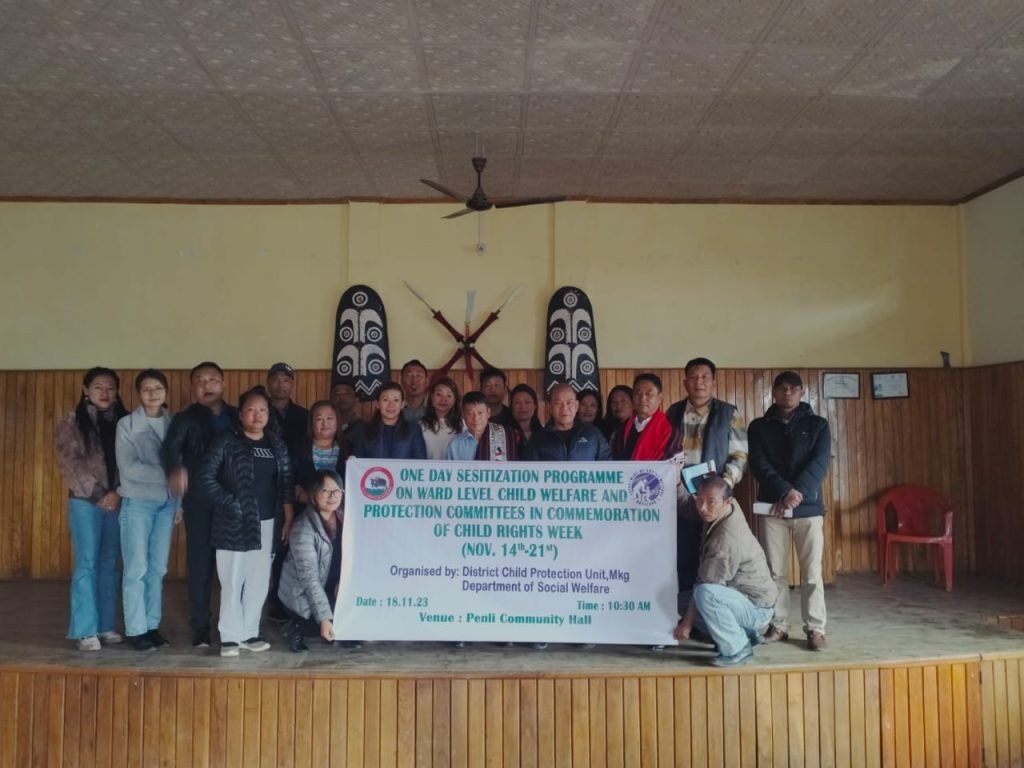 DCPU Mokokchung organizes awareness programme on Ward Level Child ...