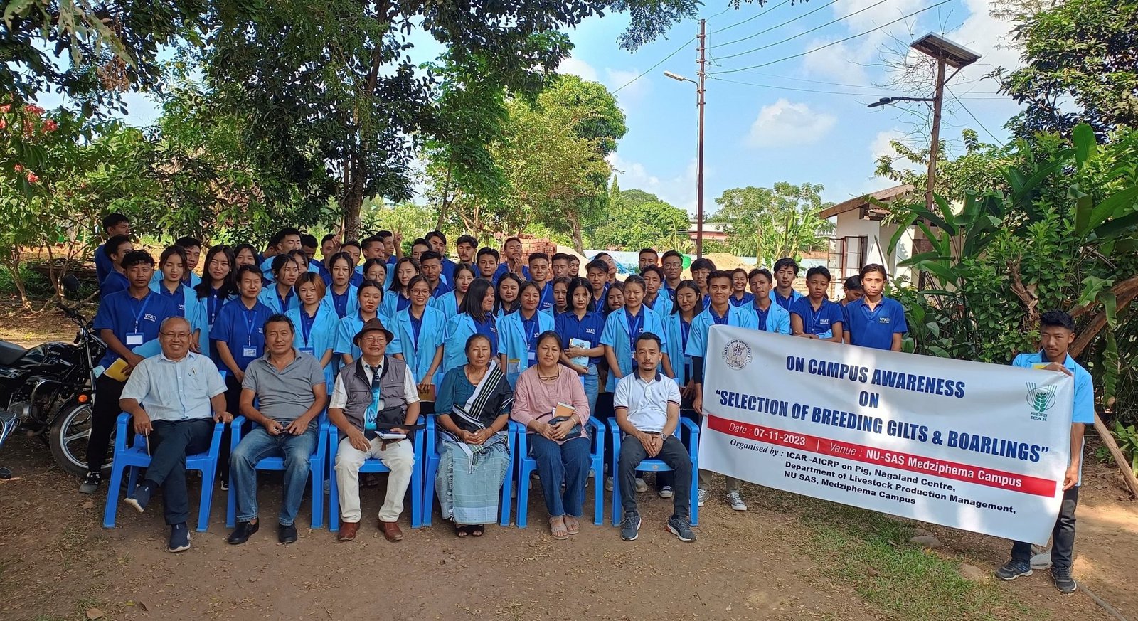 ICAR-AICRP on Pig conduct awareness program on ‘Selection of Breeding ...