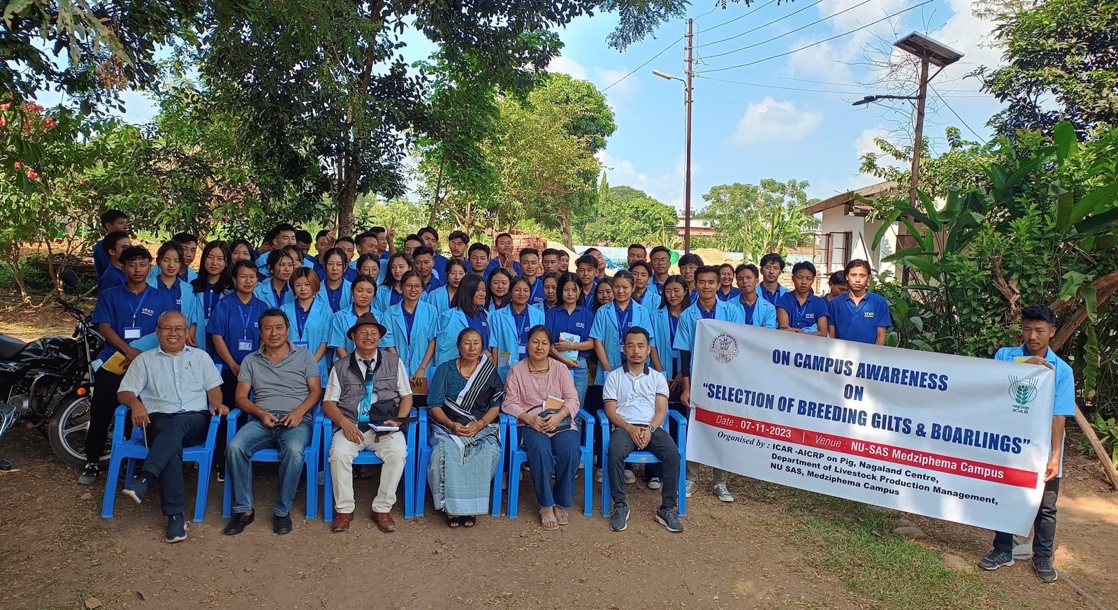 ICAR-AICRP on Pig conduct awareness program on ‘Selection of Breeding ...