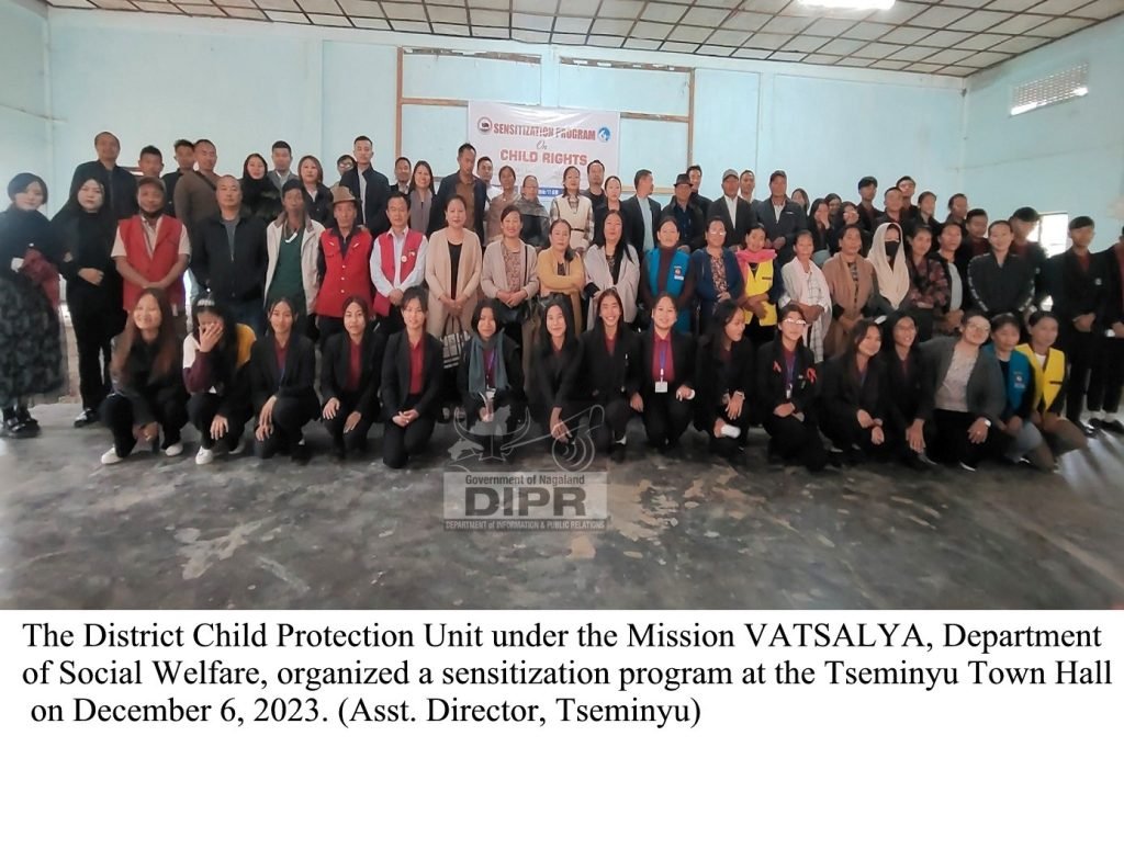 Sensitization program on child rights held in Tseminyu - Nagaland ...