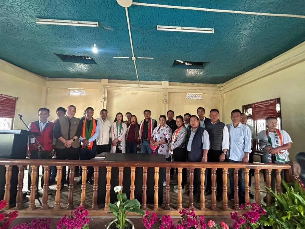 People’s Democratic Alliance campaigns at Longsa Village - Nagaland ...