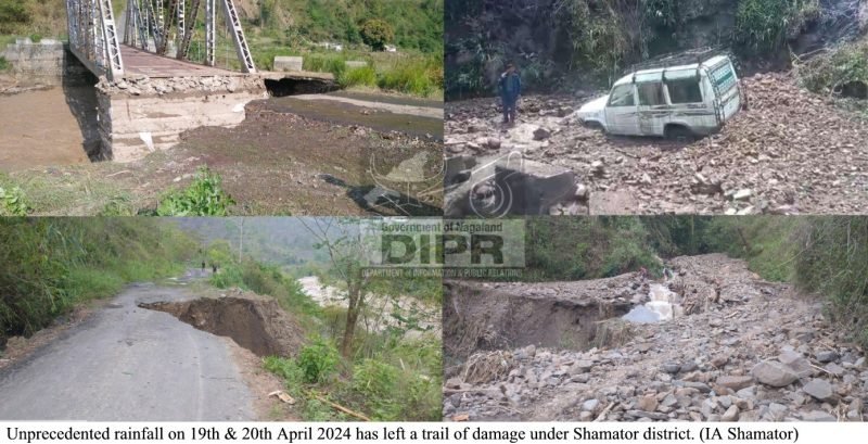 Ten villages in Shamator completely cut off, crops, bridges damaged in ...