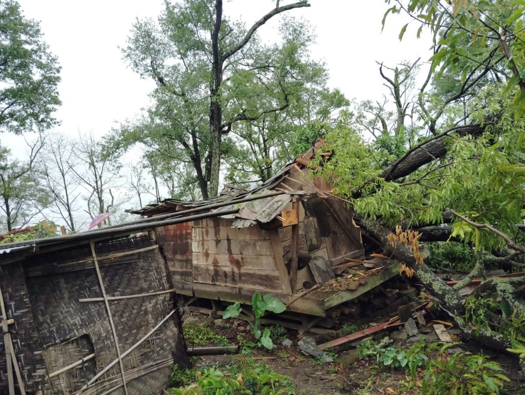 Cyclone Remal aftermath: Heavy rains and gusty winds damages properties ...