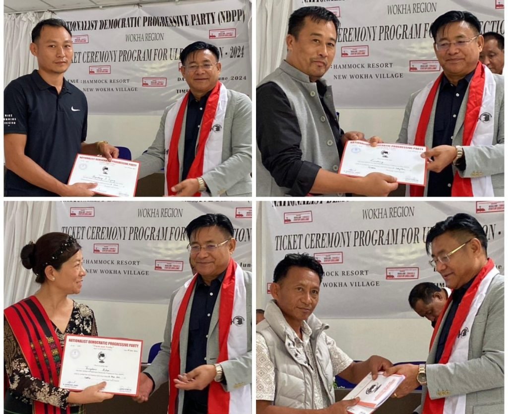 NDPP Wokha Region awards Tickets to 17 candidates for ULB Election 2024 ...