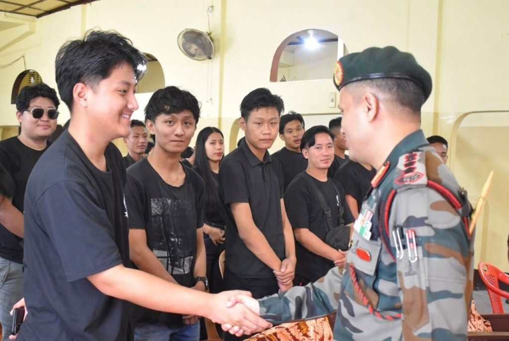 Assam Rifles felicitates outgoing members of Tetso Motorcycle Club ...