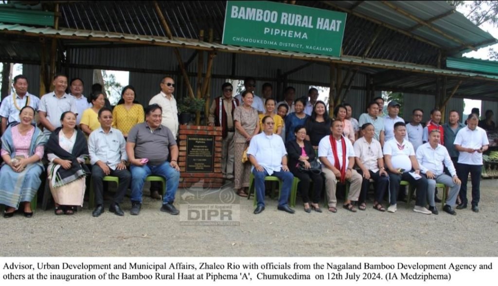 Bamboo Rural Haat inaugurated in Piphema - Nagaland TribuneNagaland Tribune