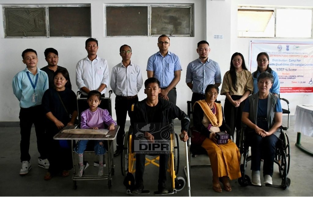 Distribution camp for PwDs under ADIP Scheme held in Kohima - Nagaland ...