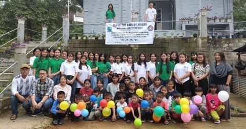 Mount Tiyi College NSS and Sociology Dept visit Morning Star Children's ...