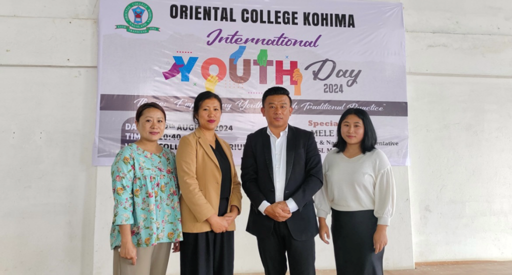 Oriental College Kohima celebrates International Youth Day - Nagaland ...