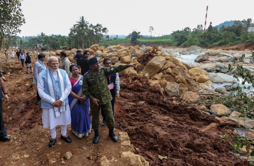 PM Modi takes stock of landslide-hit Wayanad, assures support ...