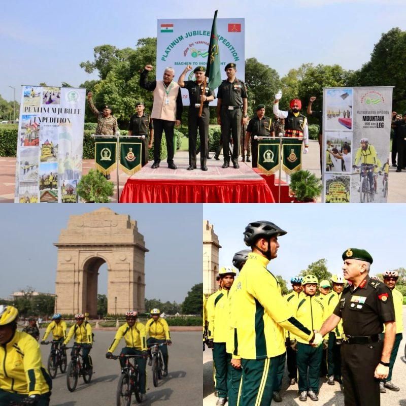 Territorial Army launches expedition commemorate Platinum Jubilee year ...