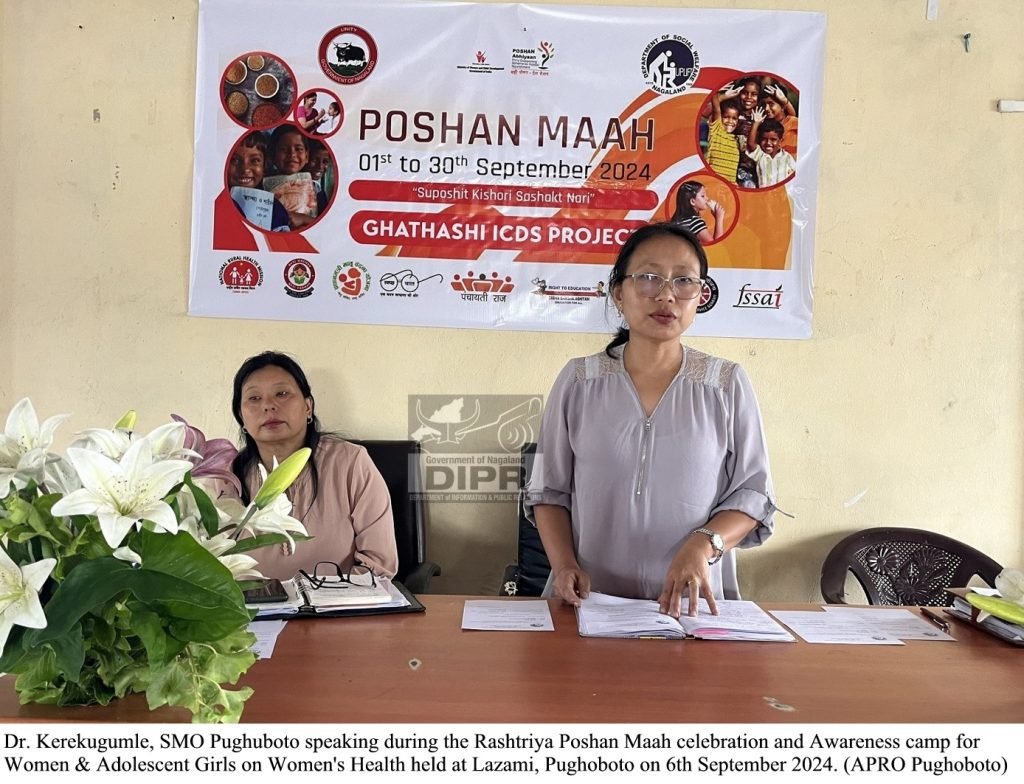 Awareness Camp on Women's Health conducted at Lazami Village - Nagaland ...