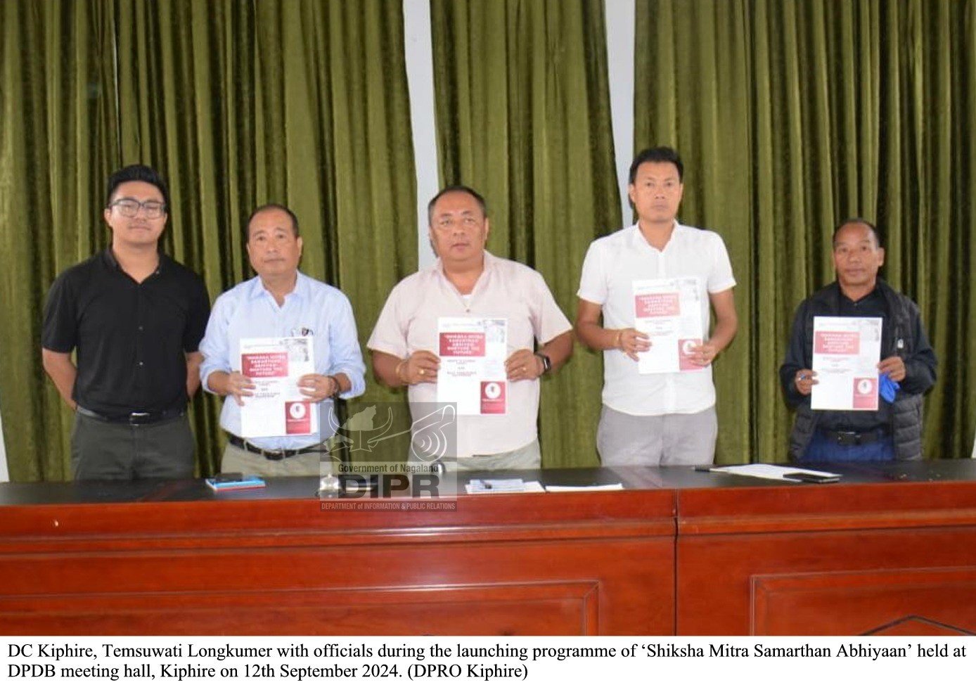 DC Kiphire launches ‘Shiksha Mitra Samarthan Abhiyaan’, an initiative ...
