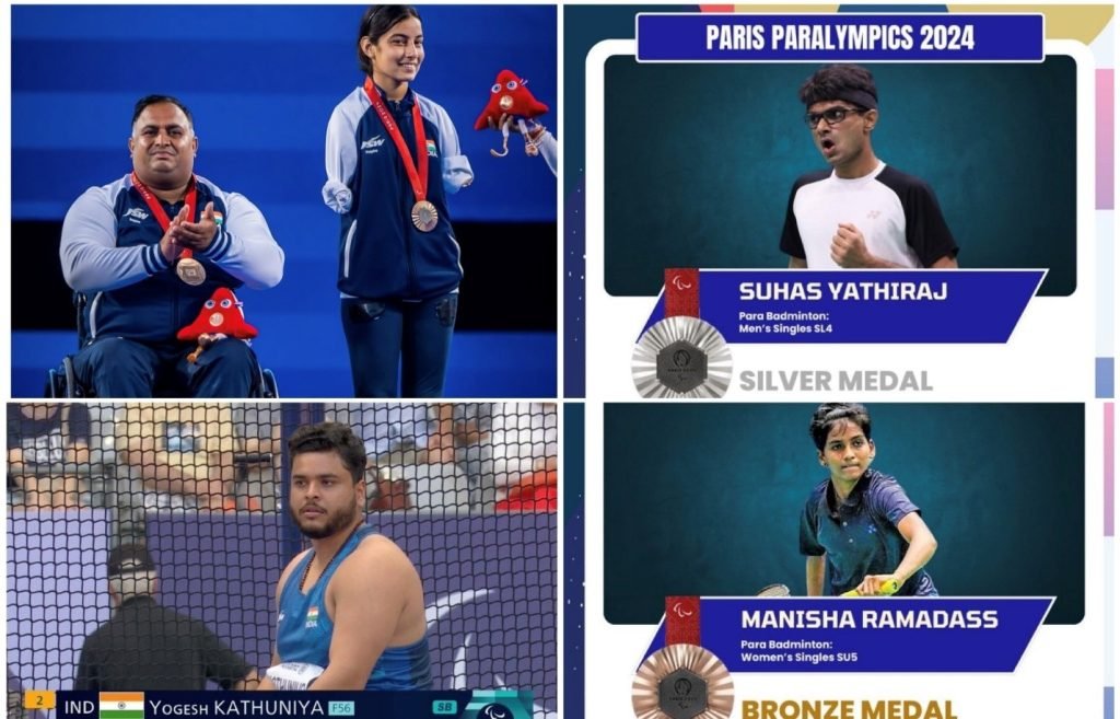 India wins 8 medals on Day 5 in Paris; most successful day at ...