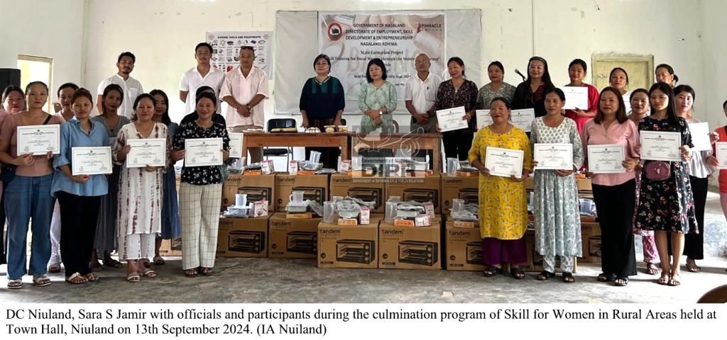 Skill Development of Rural Women concludes in Niuland - Nagaland ...
