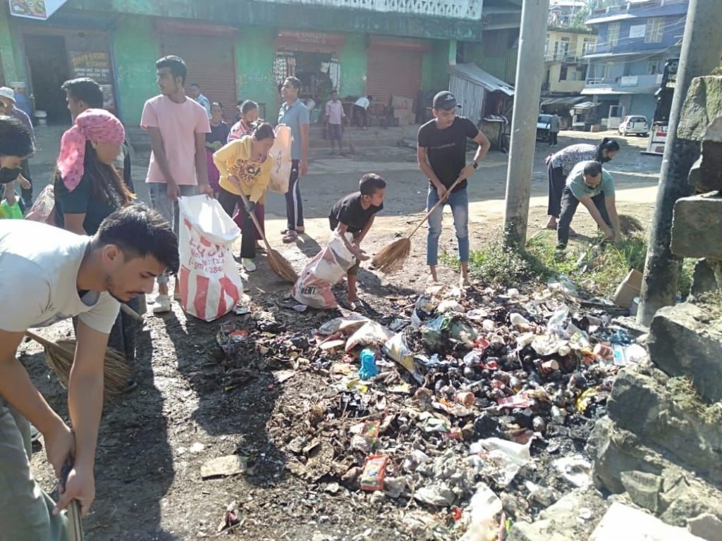 Wokha Town Council organises clean-up drive for Swachhata Hi Seva ...