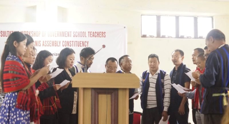 Advisor Yanthan, DSE hold discussion with Sanis Govt teachers with aim ...