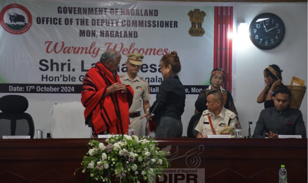 Governor Ganesan visits Mon, raises concern on drug abuse problem ...