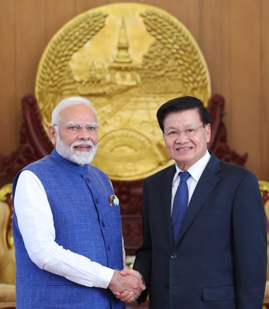 PM Modi meets Lao’s President and Prime Minister, commits to ...