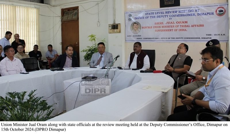 Union Minister for Tribal Affairs reviews implementation of govt-aided ...