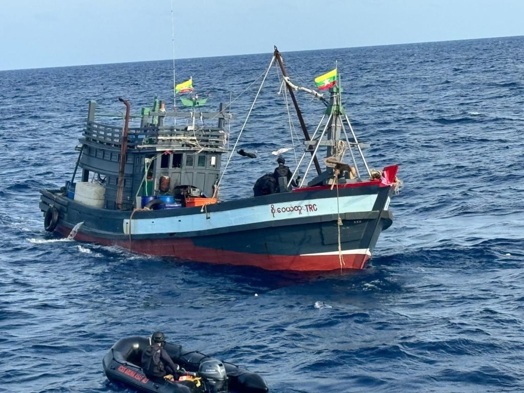 Biggest-ever drug haul by ICG: Myanmarese fishing boat with 5,500 kgs ...