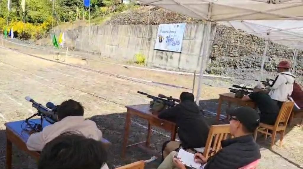 3rd Hornbill Benchrest Air Rifle shooting competition held in Touphema ...