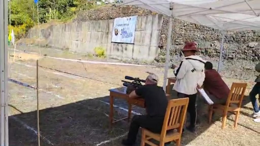 3rd Hornbill Benchrest Air Rifle shooting competition held in Touphema ...