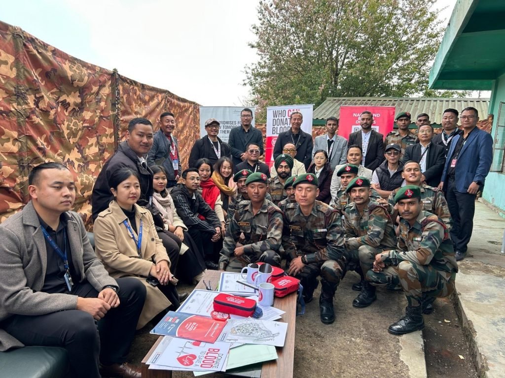 Blood donation drive held at Hornbill Festival 2024, Kisama - Nagaland ...
