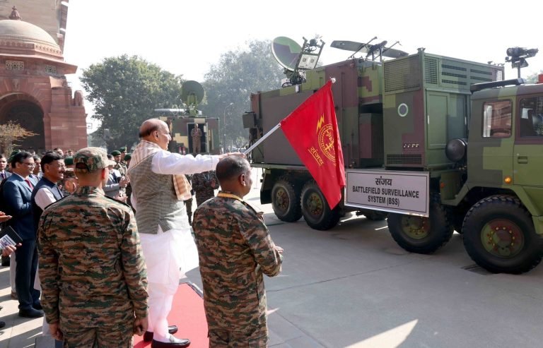 Defence Minister flags-off ‘SANJAY - The Battlefield Surveillance ...