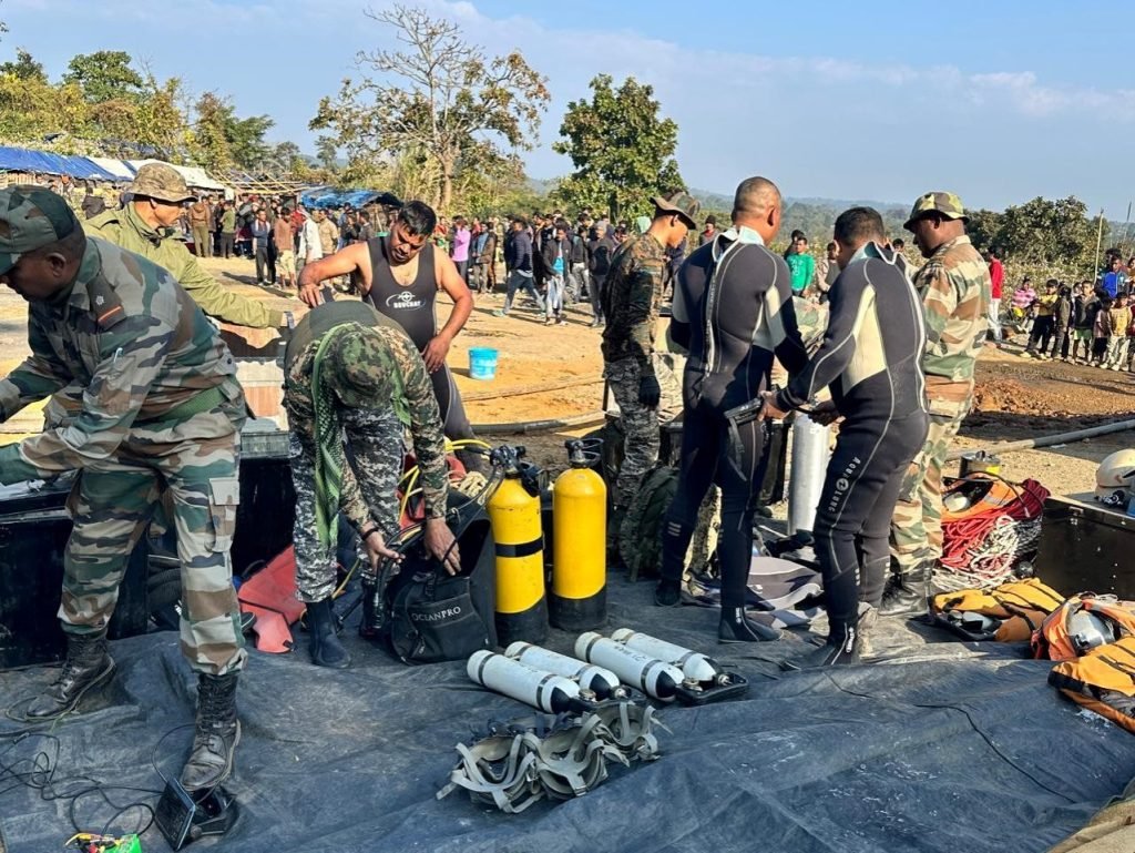 Indian Army launches rescue operation in Umrangso, Assam - Nagaland ...